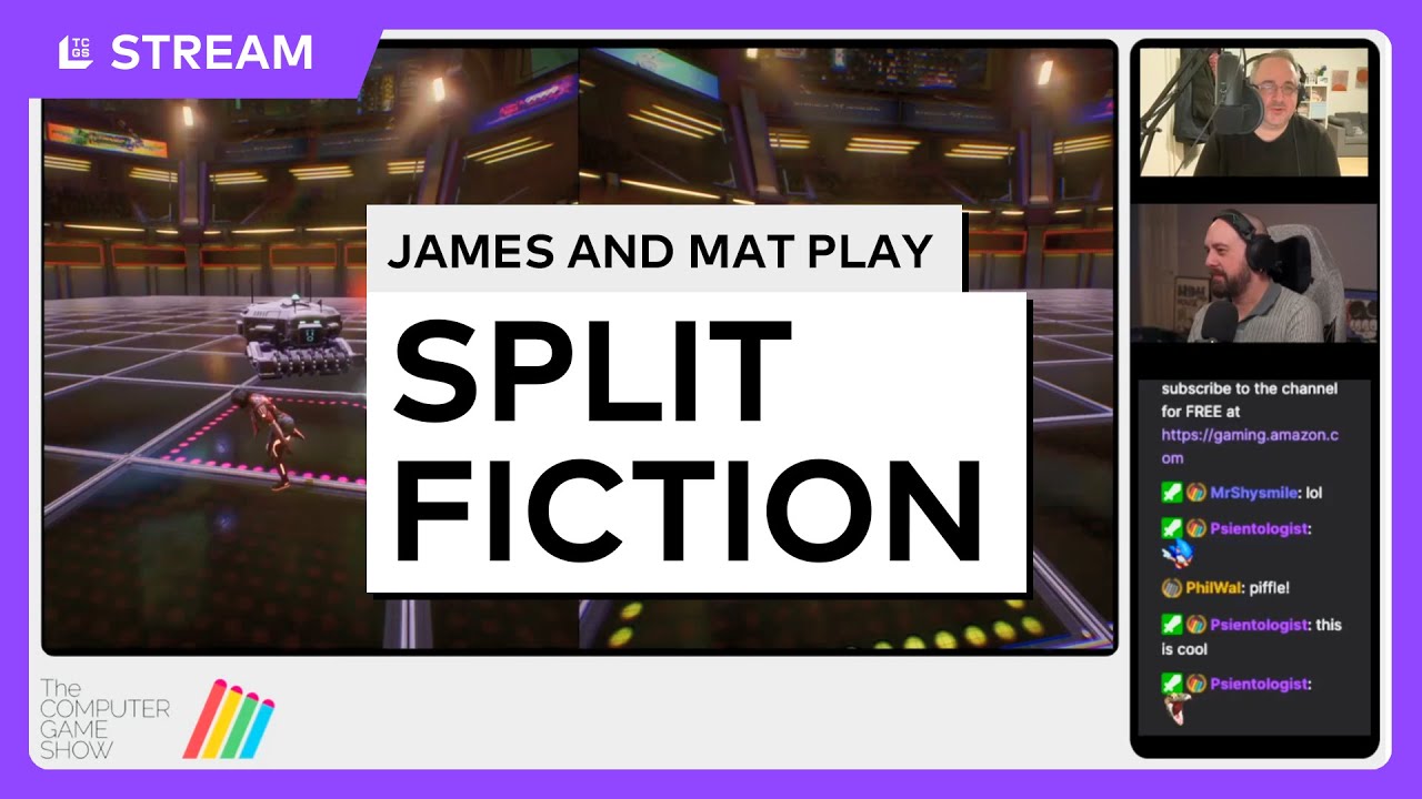 James and Mat play Split Fiction: Part 2 | TCGS - YouTube