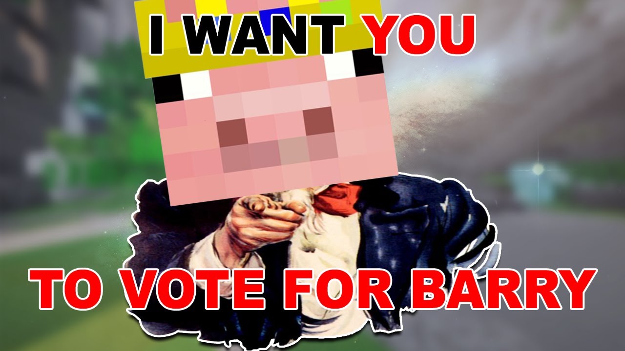 Why You Should Vote For Barry (Hypixel skyblock) - YouTube