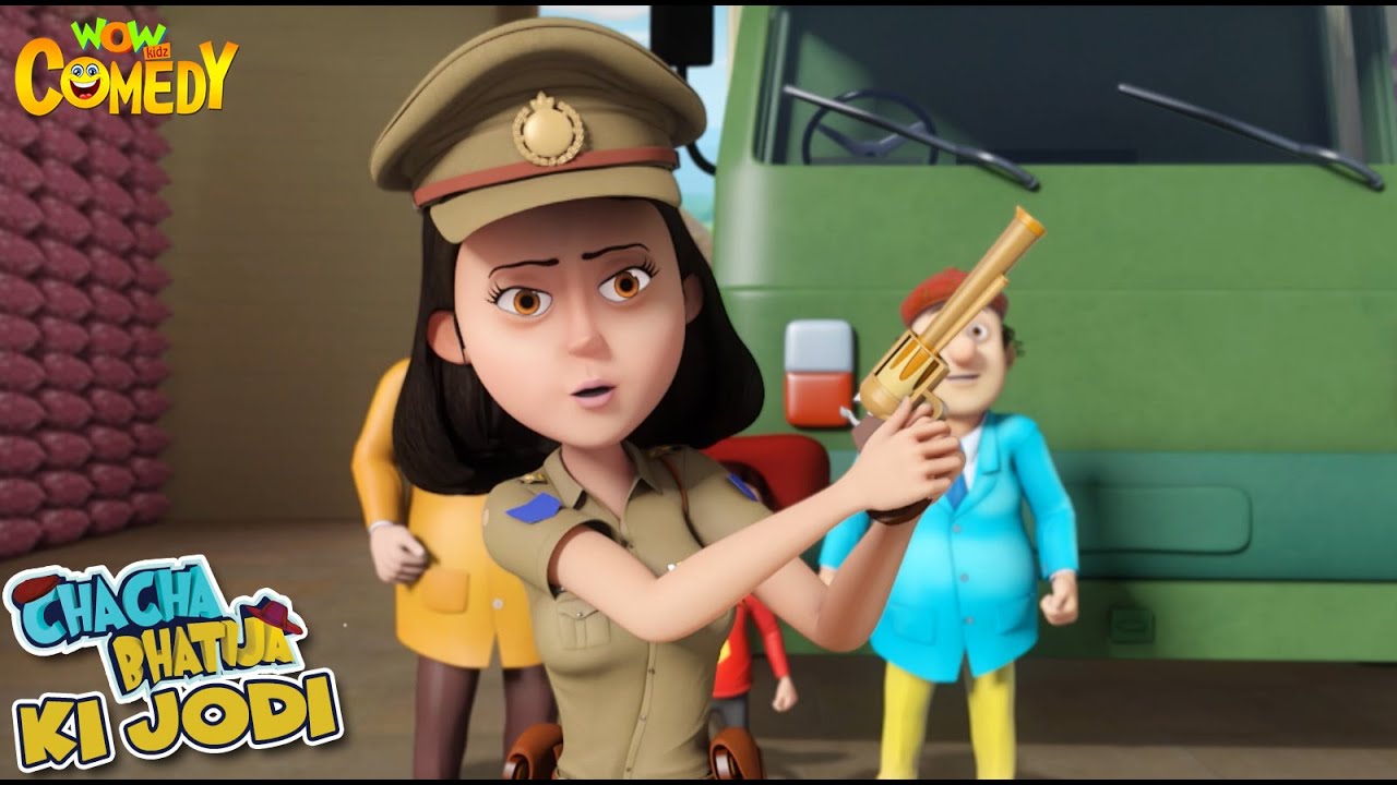 Bandookini ki Bandook | 28 | Chacha Bhatija Ki Jodi | Cartoons for Kids ...