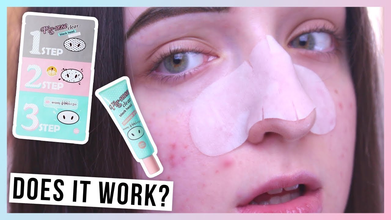 I TRIED THE HOLIKA HOLIKA "PIG NOSE" LINE ON ACNE PRONE SKIN...Did it ...