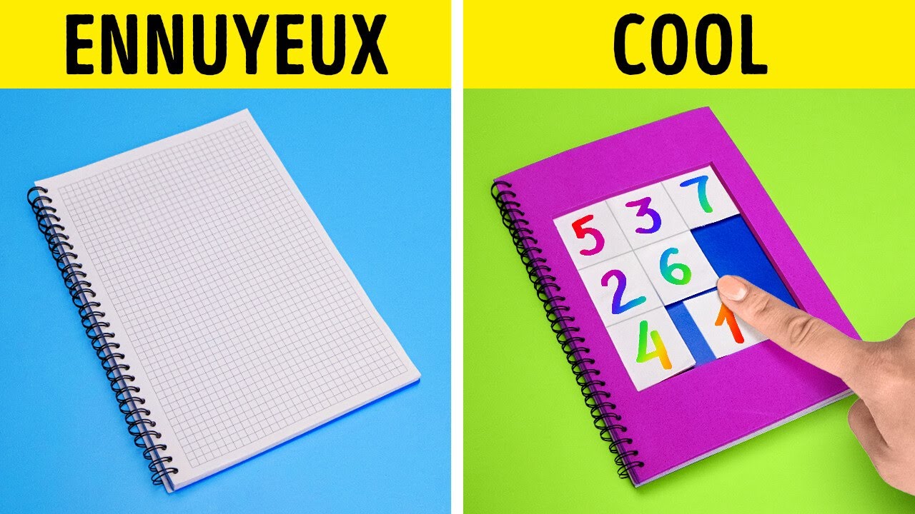 TROP COOL POUR L'ÉCOLE ! INCROYABLES CRÉATIONS POUR L'ÉCOLE QUE TU VAS ...