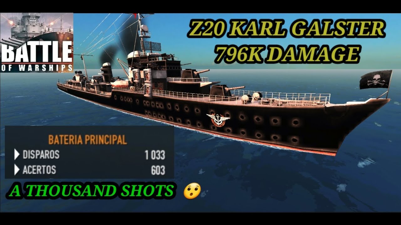 Z20 KARL GALSTER 796K DAMAGE AND THOUSAND SHOTS 😯 - YouTube