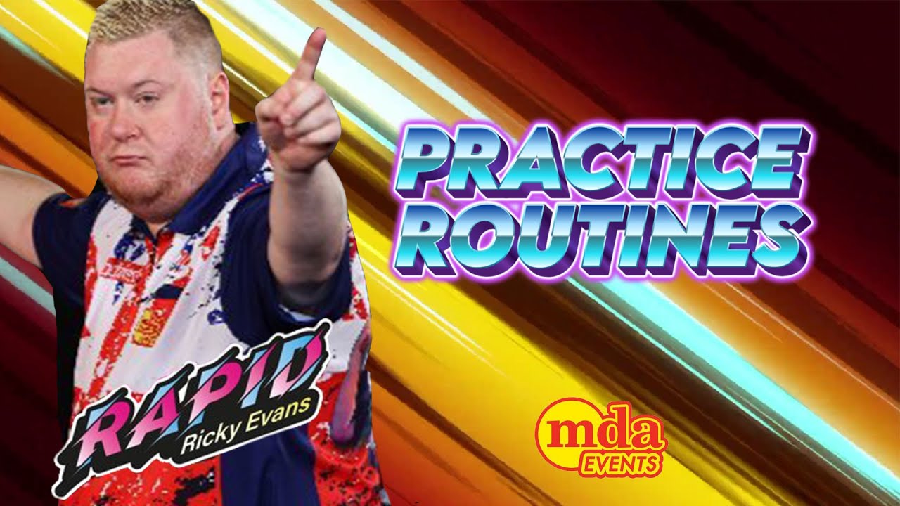 "Rapid Ricky Evans Explains Darts Practice Games: 121, Cricket & Tonnes ...