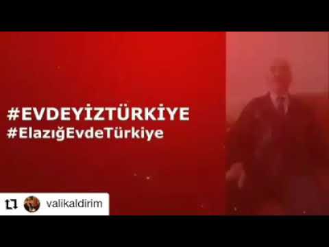 Elazığlı yaşlılardan Evimdeyim Türkiye klibi