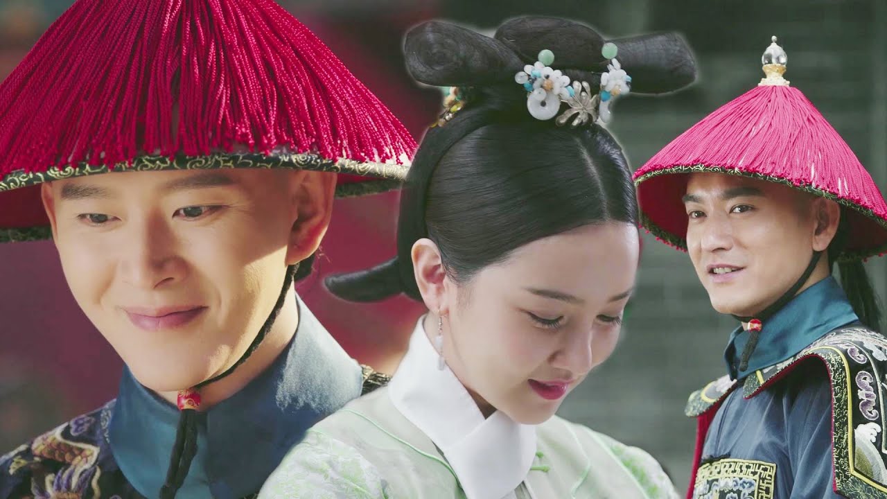 一朵绒花两种态度，惢心早就在李玉和江与彬之间做了选择#中国电视剧 #ruyisroyalloveinthepalace #周迅 #霍建华#电视 ...