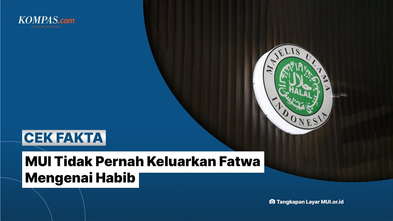 MUI Tidak Pernah Keluarkan Fatwa Mengenai Habib - YouTube