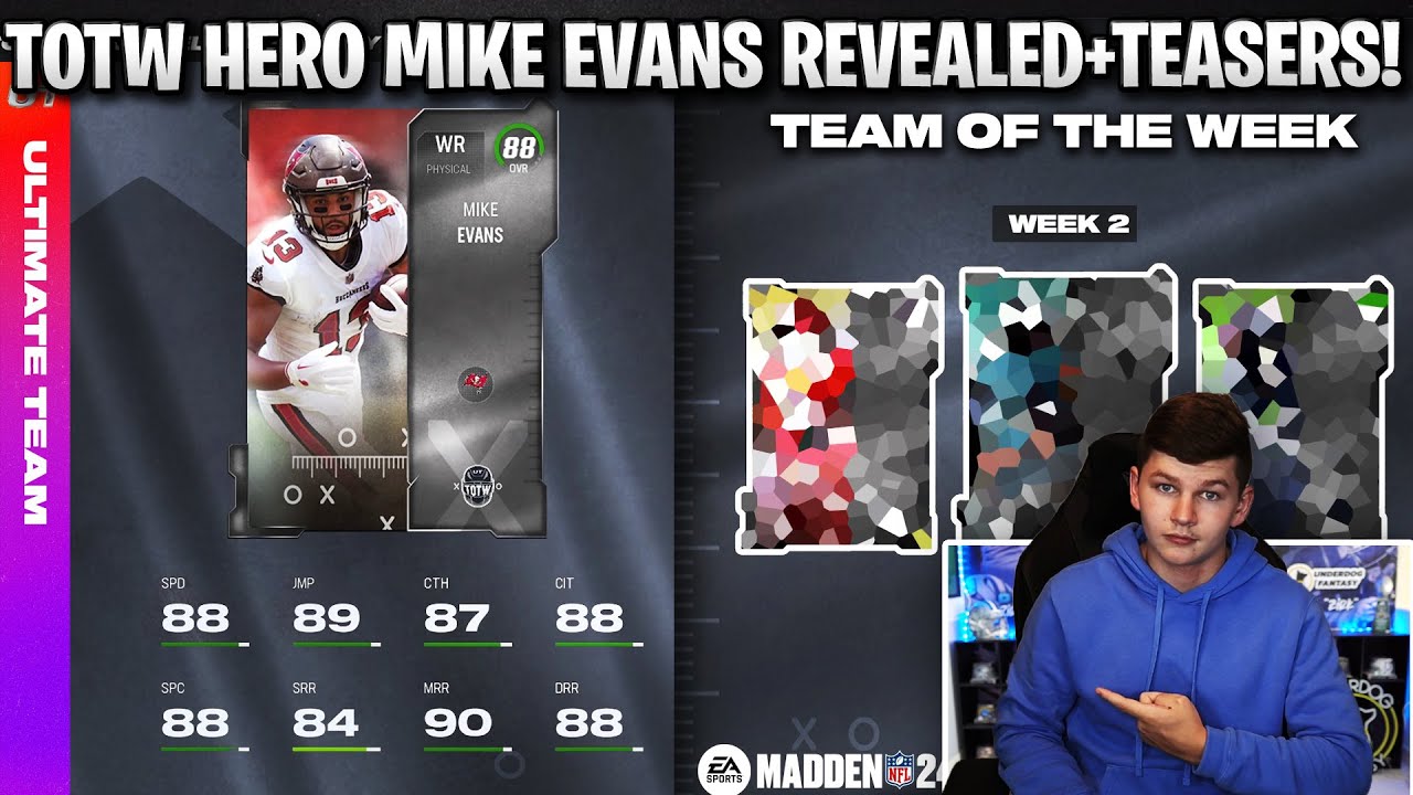 TOTW HERO MIKE EVANS REVEALED! TOTW WEEK 2 REVEAL AND TEASERS! - YouTube