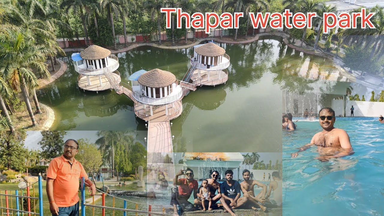 A.S..THAPAR WATER PARK 🌊🚣🏊 thapar resort water park 🌊🚣🏊#viralvideo ...