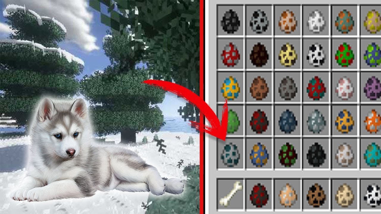 NUEVA RAZA DE PERROS EN MINECRAFT - MORE DOGS MOD - Minecraft mod 1.15. ...