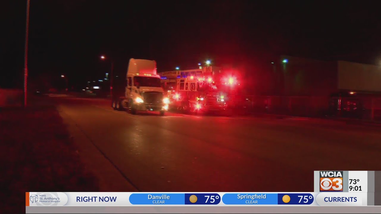 UNFI Facility Fire - YouTube