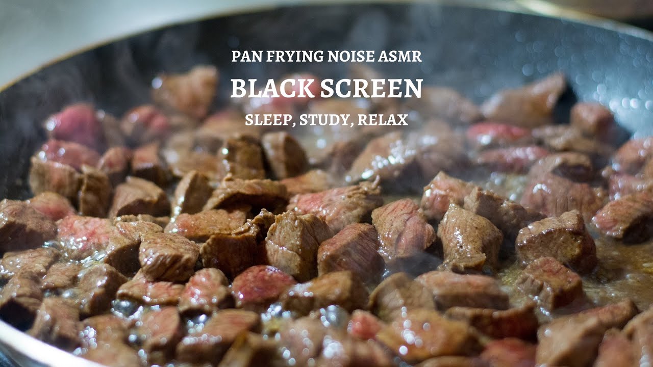 8 Hours of Pan Frying Noise ASMR for Sleep, Meditation, Relaxation, and ...