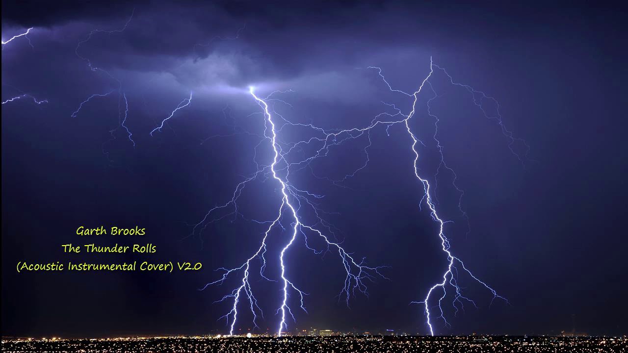 Garth Brooks The Thunder Rolls (Acoustic Instrumental Cover) V2 0 - YouTube