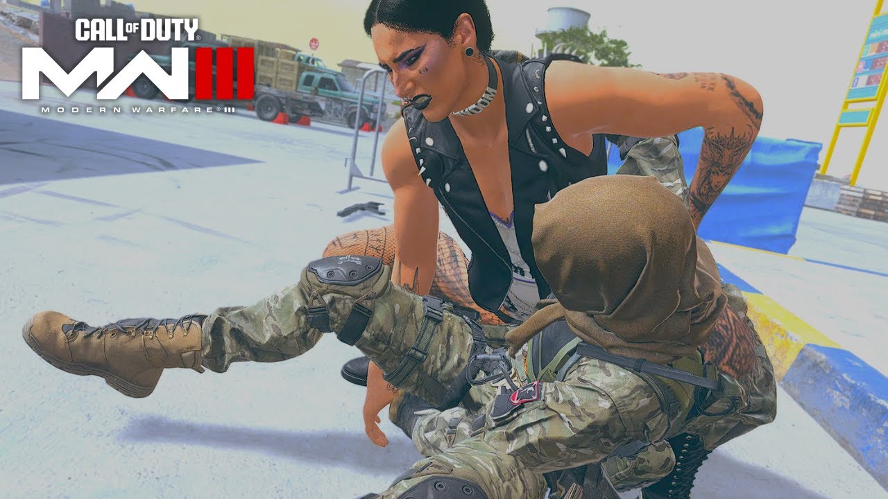 New MW3 Operator Rhea Ripley "Riptide" Finishing Move | Call of Duty MW3 Season 5 Executions ...