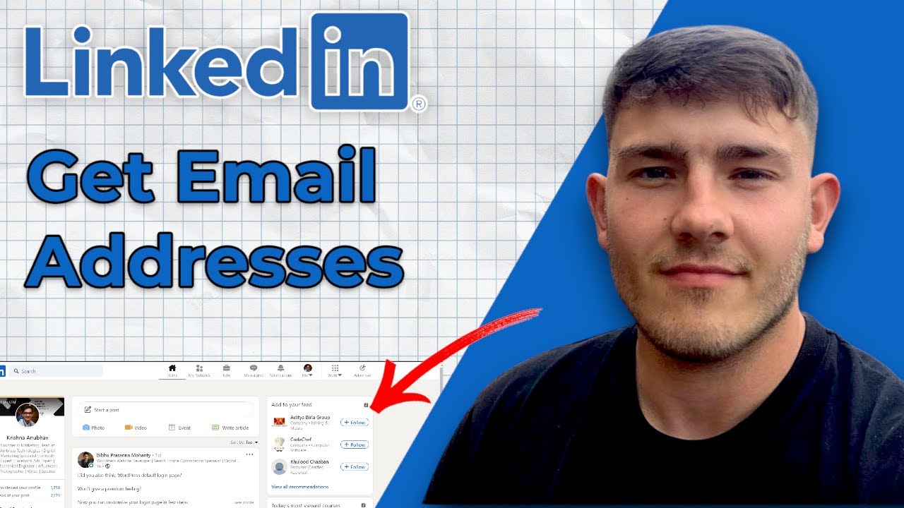 How to Get Email Addresses of LinkedIn Profiles (2025 Guide) - YouTube