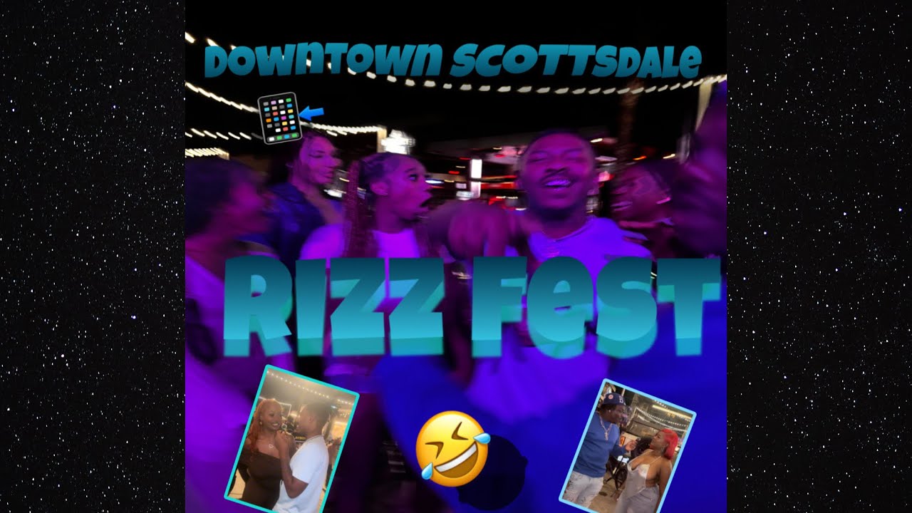 CT&TAY Rizz Fest In Downtown Scottsdale Arizona - YouTube