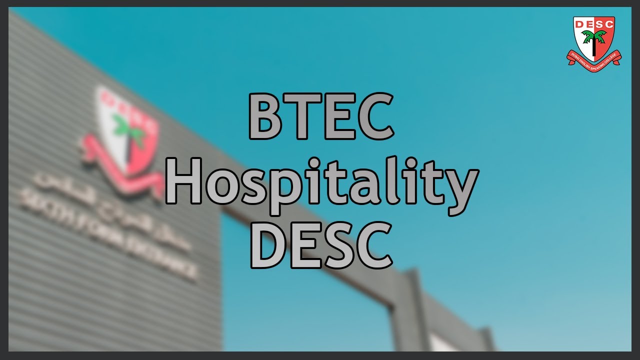 BTEC Hospitality - YouTube