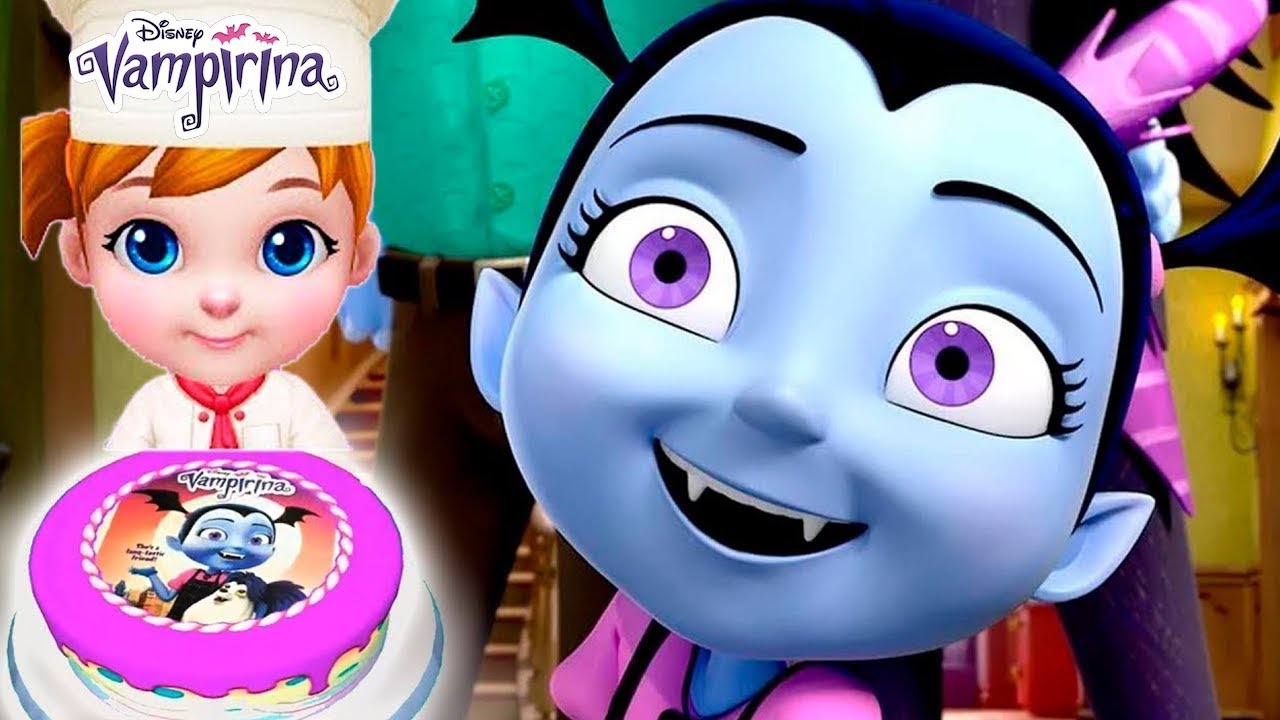 Disney Vampirina Christmas Birthday Cake - Cooking Cake Maker 3D ...