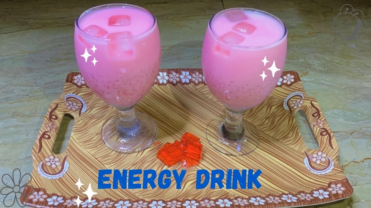 Homemade Energy Drink || Booster Summer Drink || Easy Summer Drink ...