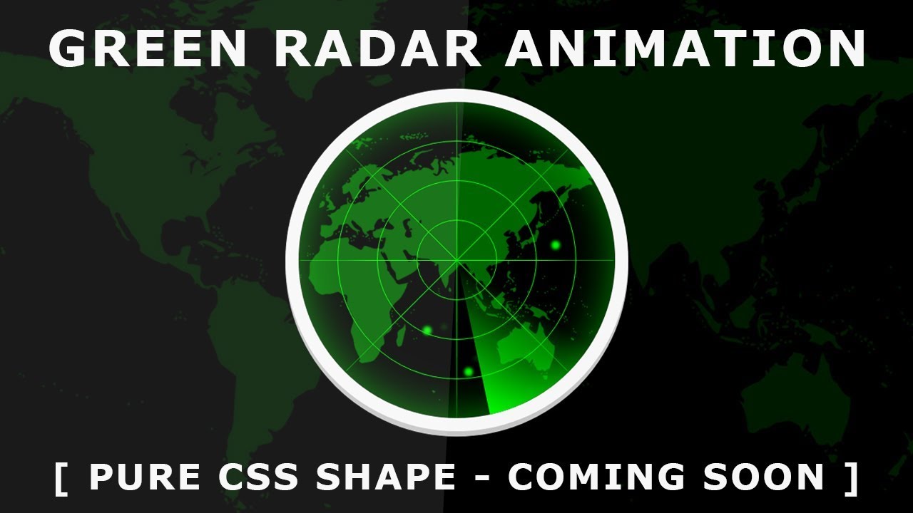 Css Radar Animation Pure Css Shape Css Animation Effects Tutorial 2814