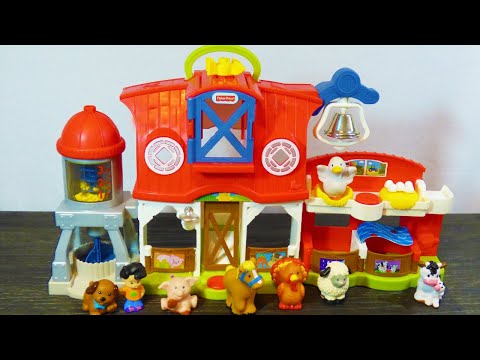 Fisher-Price Little People Caring for Animals Farm toy.