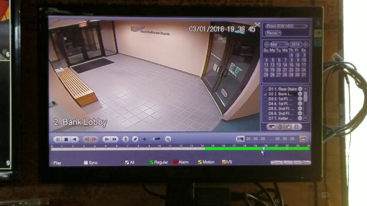 Dahua NVR Search Instructions 2018 - YouTube