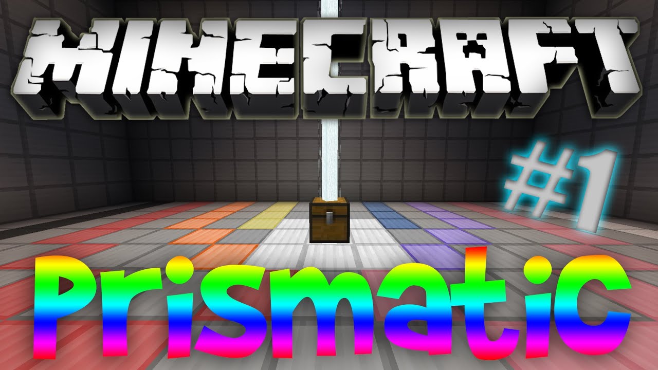 Minecraft: Prismatic! Custom Map #1 - TRIAL AND ERROR - YouTube