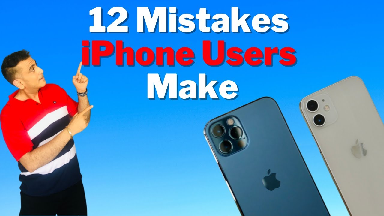 Mistakes that New iPhone Users Make - YouTube