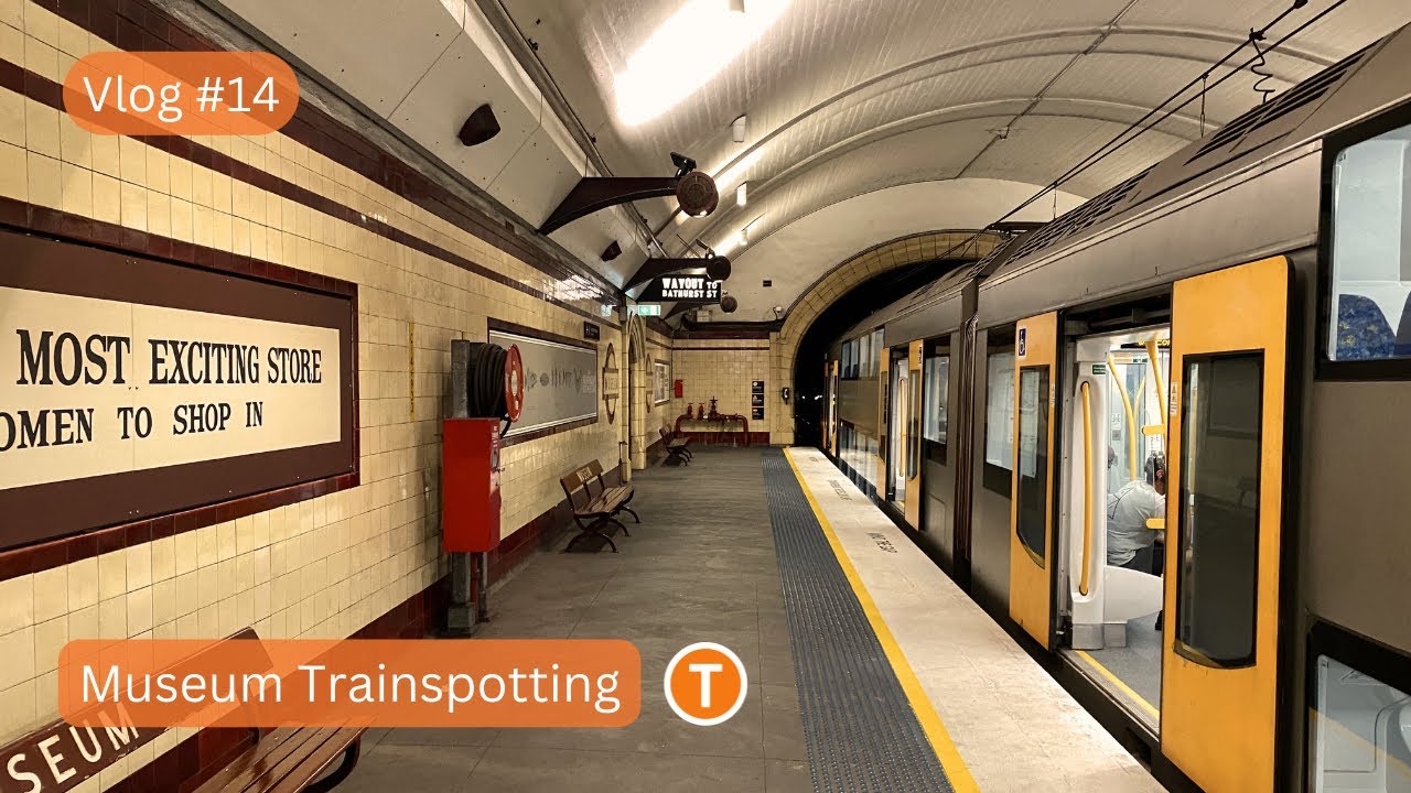 Rail Down Under Vlog 14 - Museum Trainspotting - YouTube
