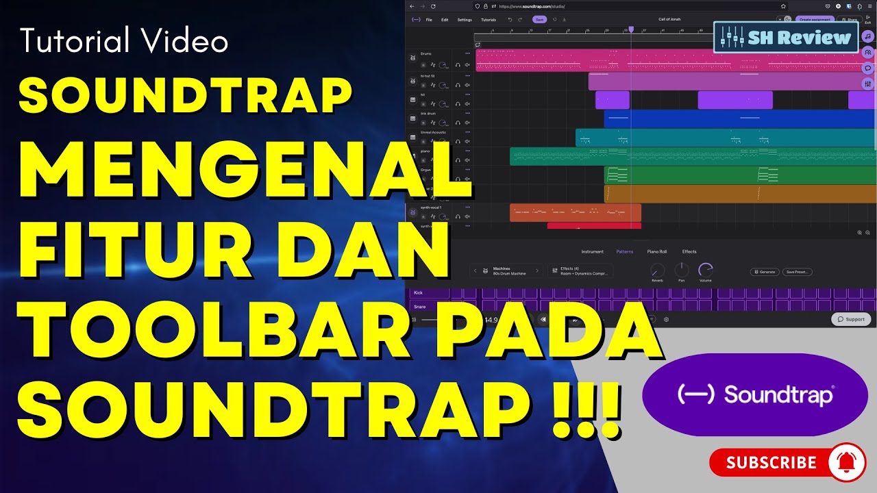 MENGENAL FITUR DAN TOOLBAR YANG ADA DI SOUNDTRAP !!! - YouTube
