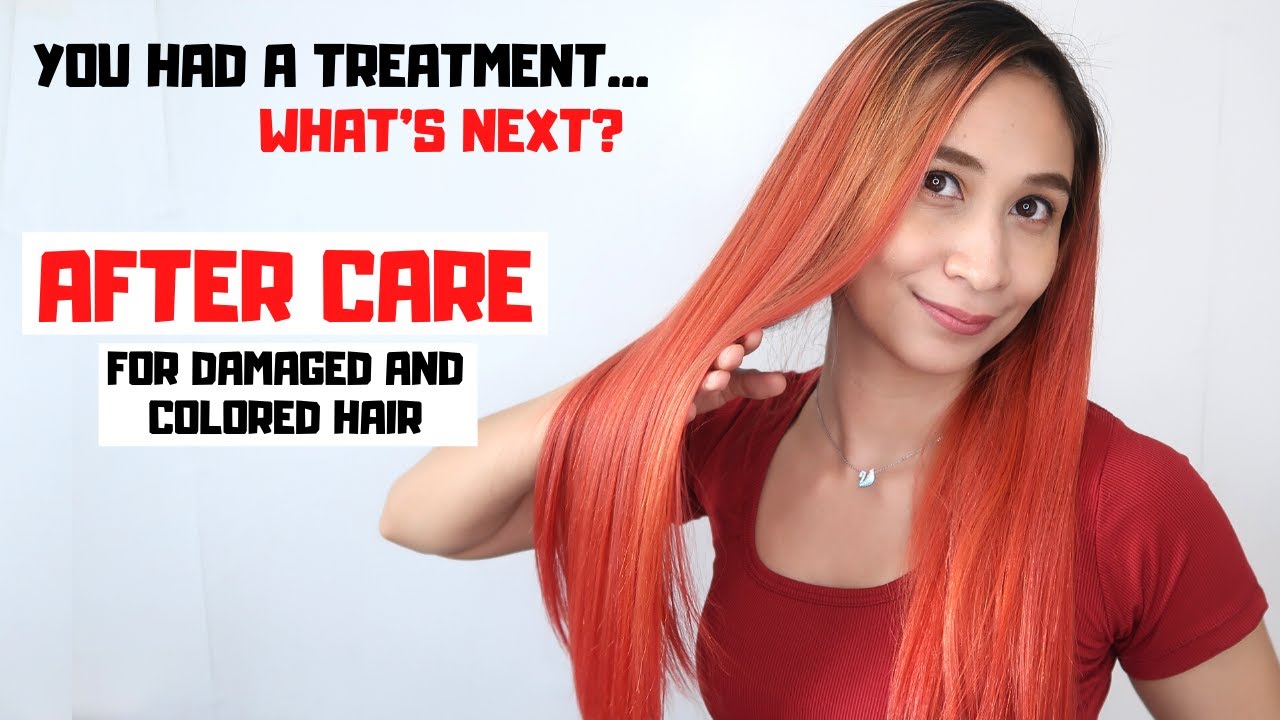 PAANO IWASAN ANG BUHAGHAG HAIR | Brazilian Blowout AFTER CARE Routine ...