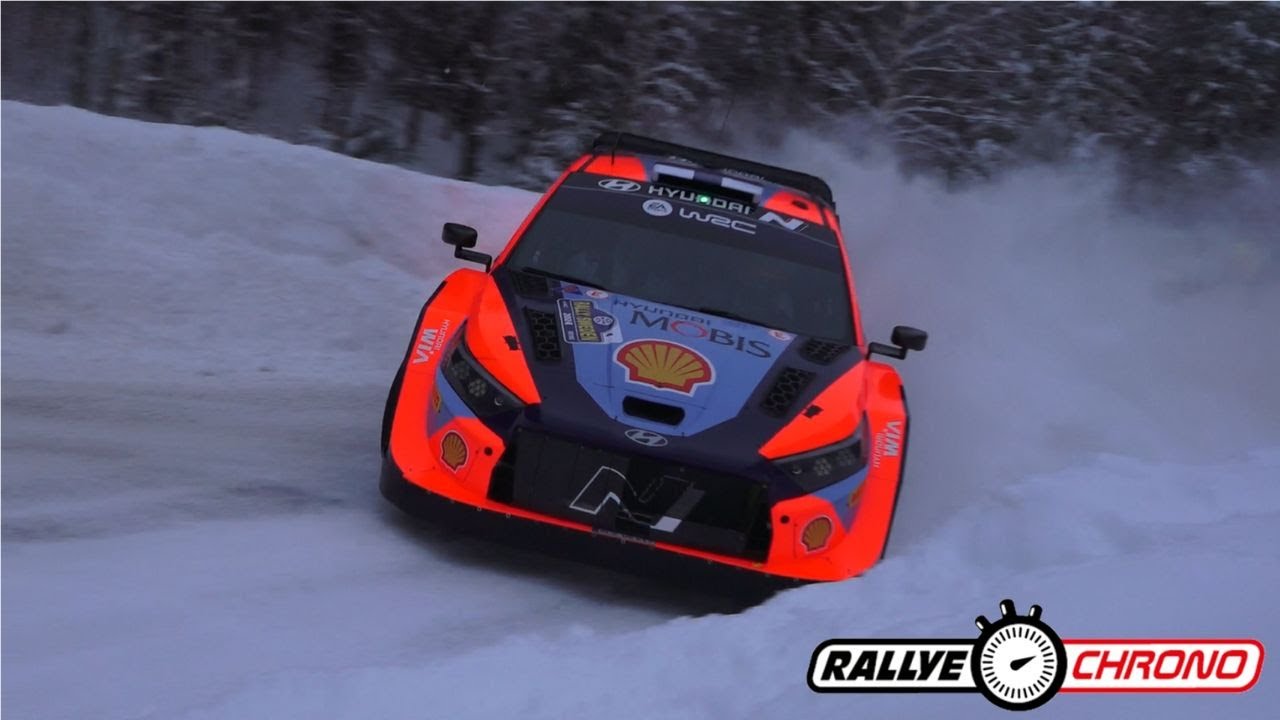 WRC Rally Sweden 2024 | SHAKEDOWN Action - YouTube
