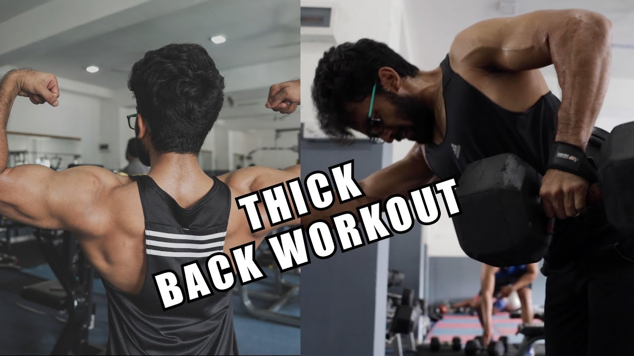 THICK BACK WORKOUT!!! 💪 - YouTube