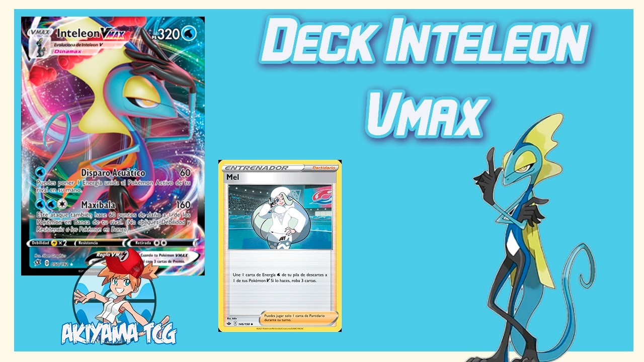 Deck Inteleon Vmax Chilling Reign / Esta Engazadoooo este deck - YouTube