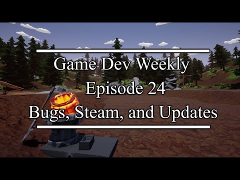 Game Dev Weekly || Bugs, Steam, and Updates - YouTube