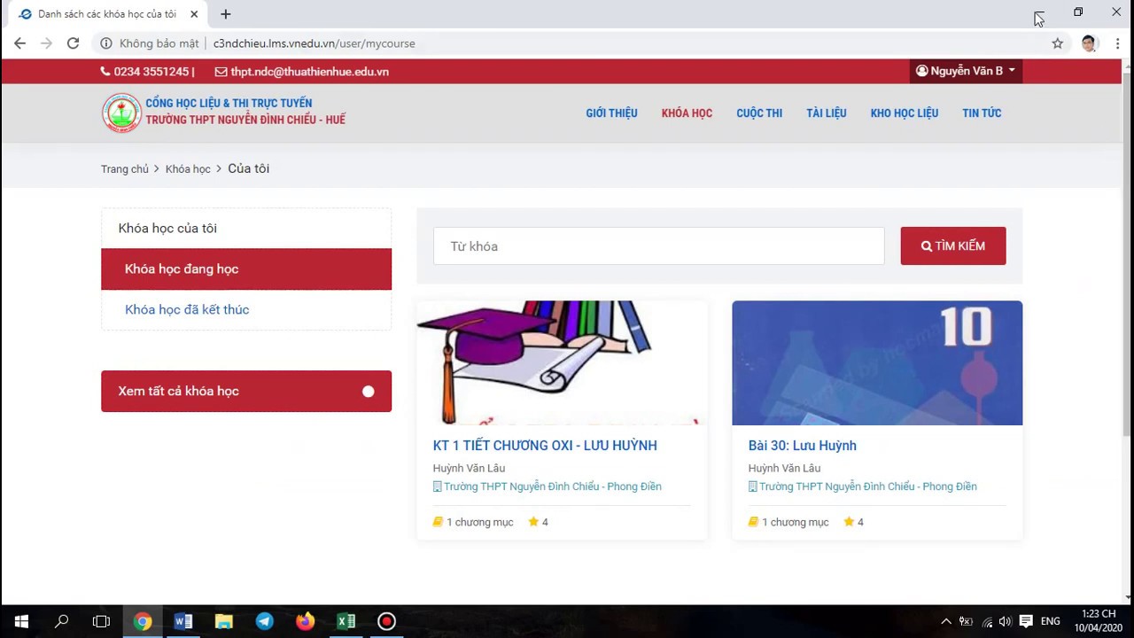 Hướng dẫn VNPT - Elearning đơn giản, ngắn ngọn cho học sinh - YouTube