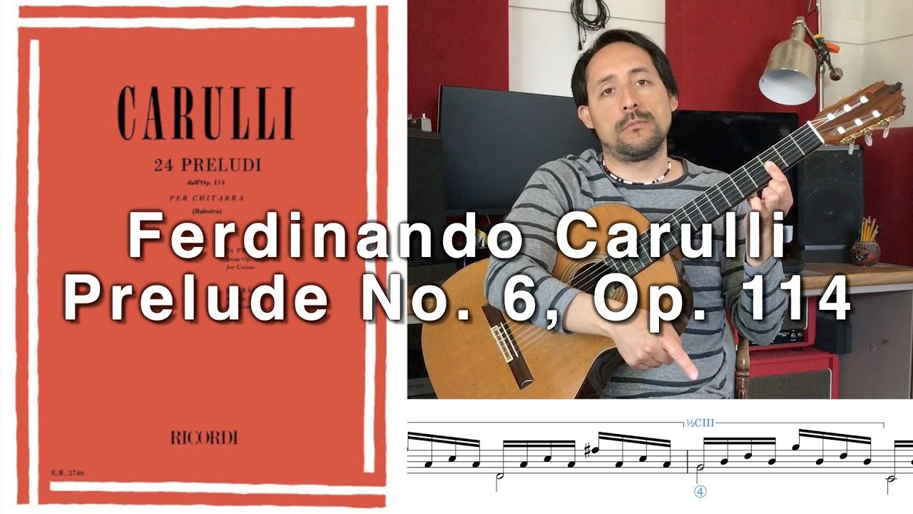 Carulli - Prelude No. 6, Op. 114 - YouTube