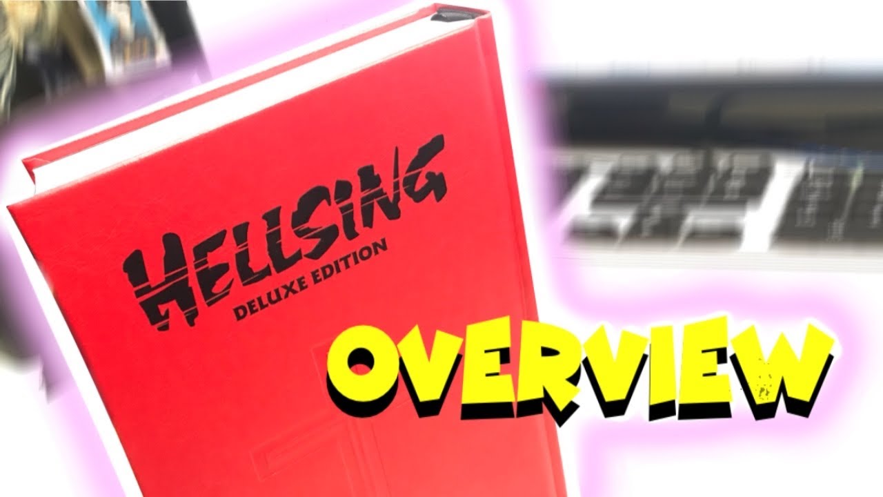 HELLSING DELUXE EDITION VOLUME 1 Hardcover quick overview - YouTube