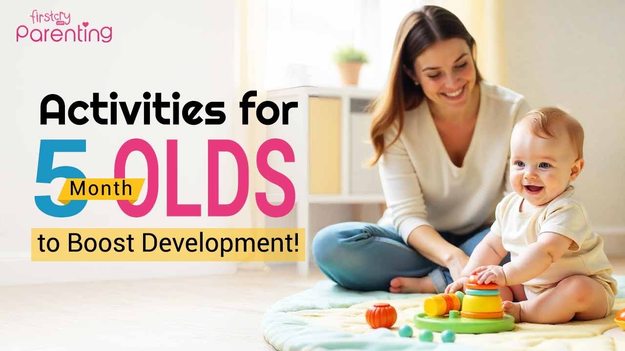 5 Month Old Baby Activities to Support Growth and Learning - YouTube