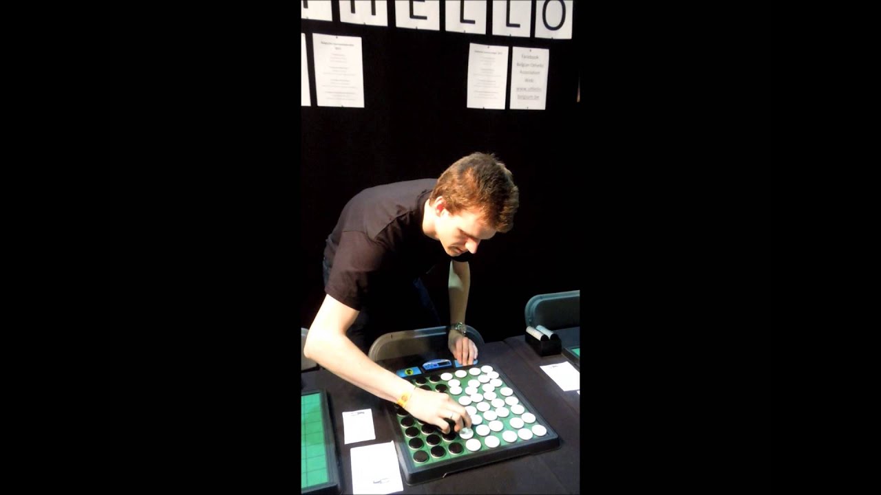 Othello speed flipping Tom Schotte - YouTube