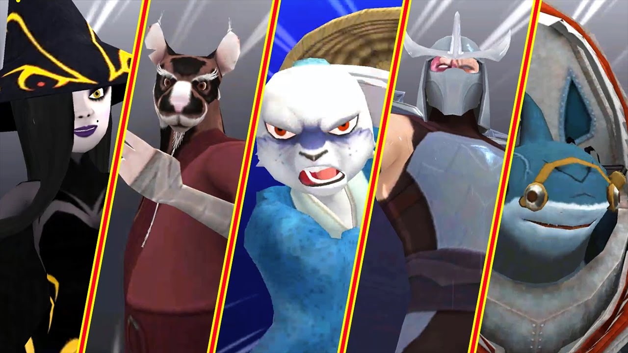 TMNT Legends Splinter, Shredder, Armaggon, Shinigami VS Usagi Yojimbo ...