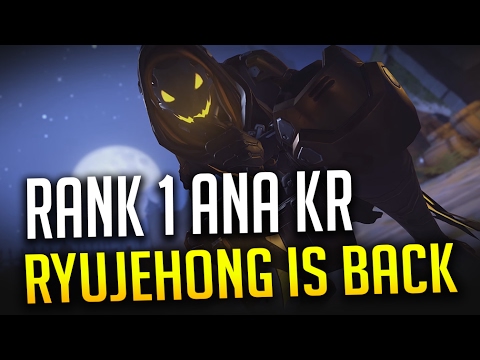 OVERWATCH RANK 1 ANA KR RYUJEHONG IS BACK! - YouTube