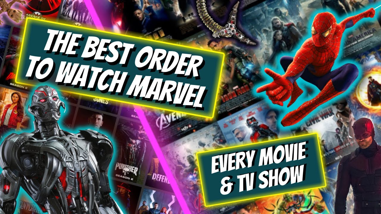 THE BEST ORDER TO WATCH EVERY MCU MOVIE & TV SHOW - MCU Timeline - YouTube