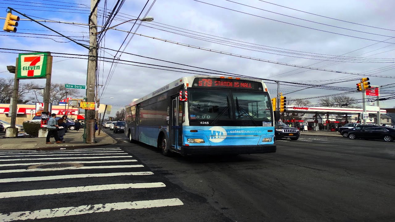 MTA New York City Bus: 2008 Orion 07.501 NG HEV #4258 S79 ...