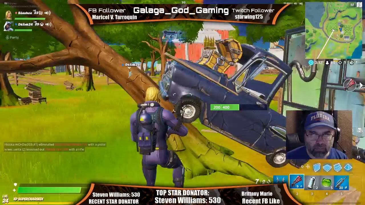 Galaga God Gaming - Fortnite Squads - July 1, 2020 - Jon Klinkel and ...