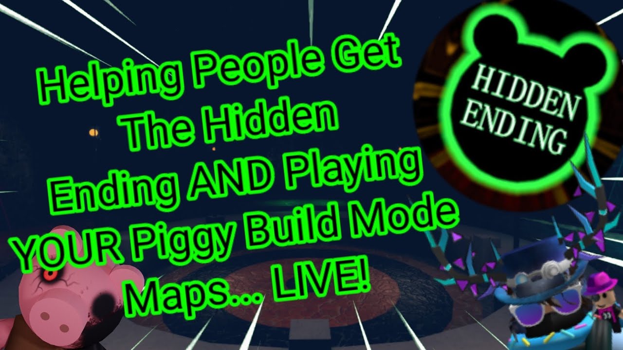 🔴 Helping People Get The Hidden Ending And Playing YOUR Build Mode Maps ...