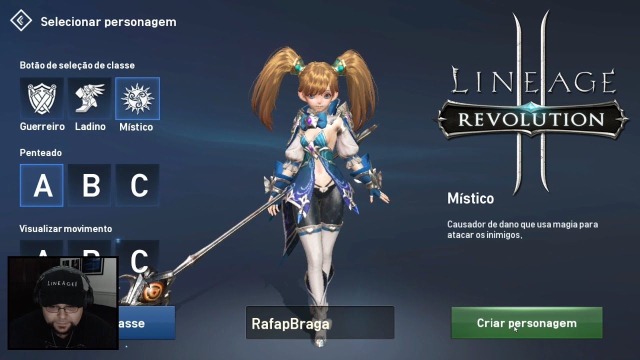 Lineage 2 Revolution - Mostrando as classes e o início do jogo (Dwarf ...