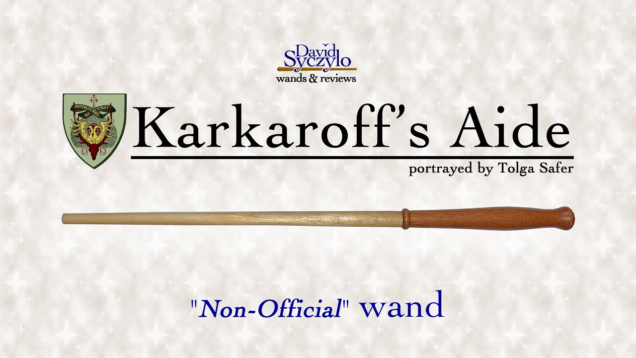 Karkaroff's Aide (Tolga Safer) - Non-Official Wand - YouTube