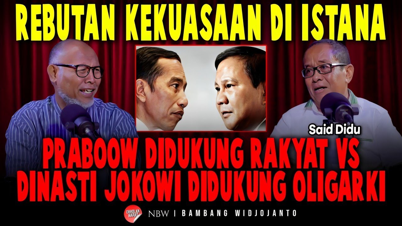 REBUTAN KEKUASAAN DI ISTANA PRABOOW DIDUKUNG RAKYAT VS DINASTI JOKOWI ...