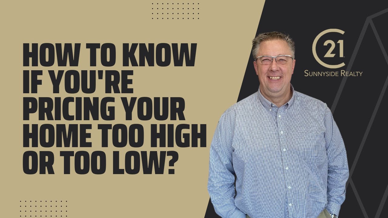 How to know if you're pricing your home too high or too low? - YouTube
