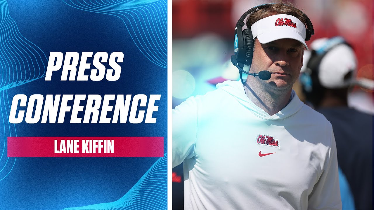 PRESSER | Lane Kiffin - Alabama Postgame (09-23-23) - YouTube